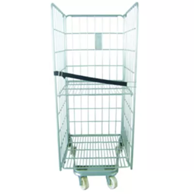 Galvanized ( zinc plated ) logistic trolley - Nice Trolley Manufacturer